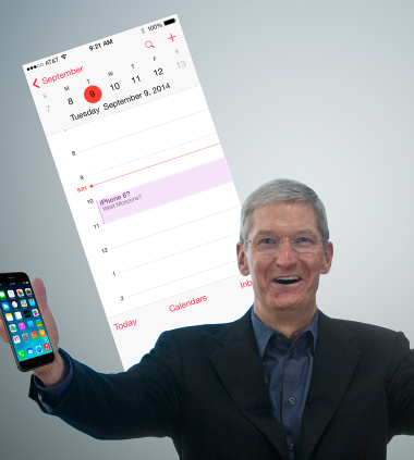 傳蘋果將於 9 月 9 日發佈iPhone - EJ Tech