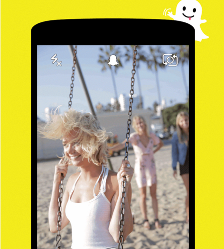 Snapchat影片瀏覽量直追fb - EJ Tech