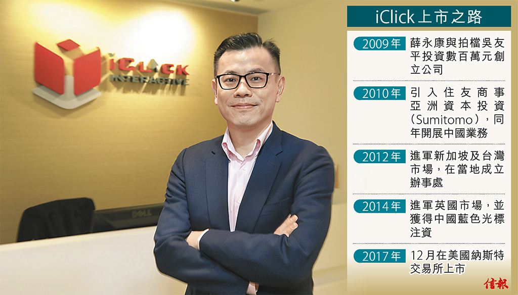 iClick美掛牌圓夢 冀成孵化器 港產科企捱出頭 樂助初創發展 - EJ Tech